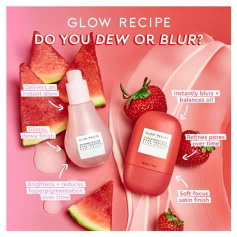 Buy Glow Recipe Strawberry Bha Pore Smooth Blur Drops™ Primer Sephora