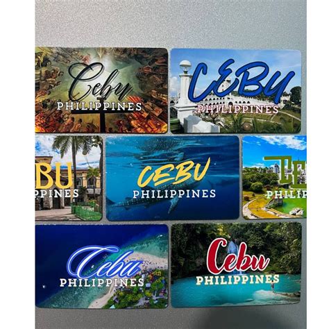 Ref Magnet Cebu Souvenir Fridge Magnet Philippine Tourist Spot Shopee