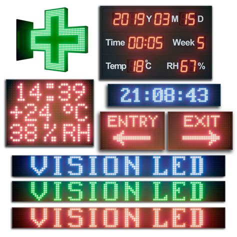 Led Display Modules Set Model Turbosquid 1381934