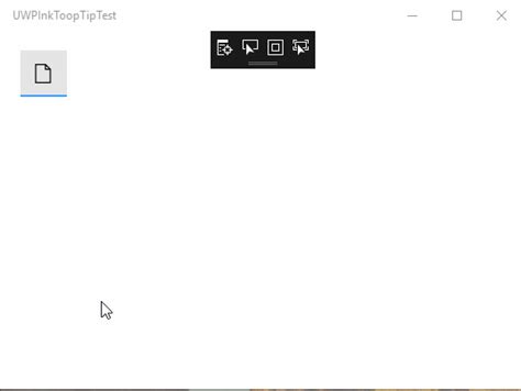Uwp Inktoolbar Tooltip Stack Overflow