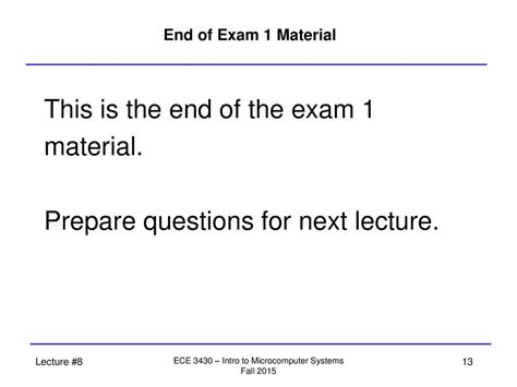 Ece 3430 Intro To Microcomputer Systems Ppt Download