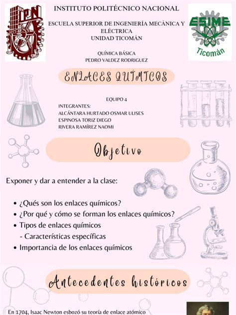 1am1 Equipo 4 Enlaces Pdf Enlace Covalente Polaridad Química