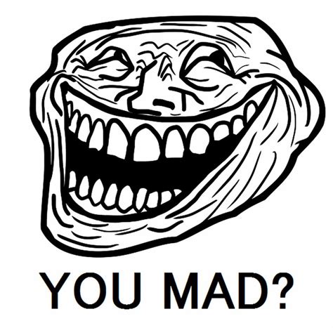 Troll Face U Mad