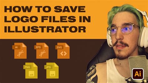 How To Properly Save And Export Adobe Illustrator Logo Files Tutorial Adobe Illustrator