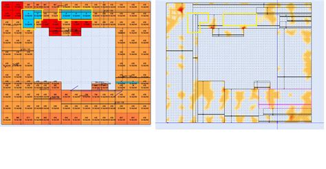 Solved Flat Slab Provided Reinforcement Interpretation Of Results