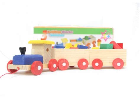 Building Block Train Wooden Toy At Rs 384 Piece Decorative Wooden