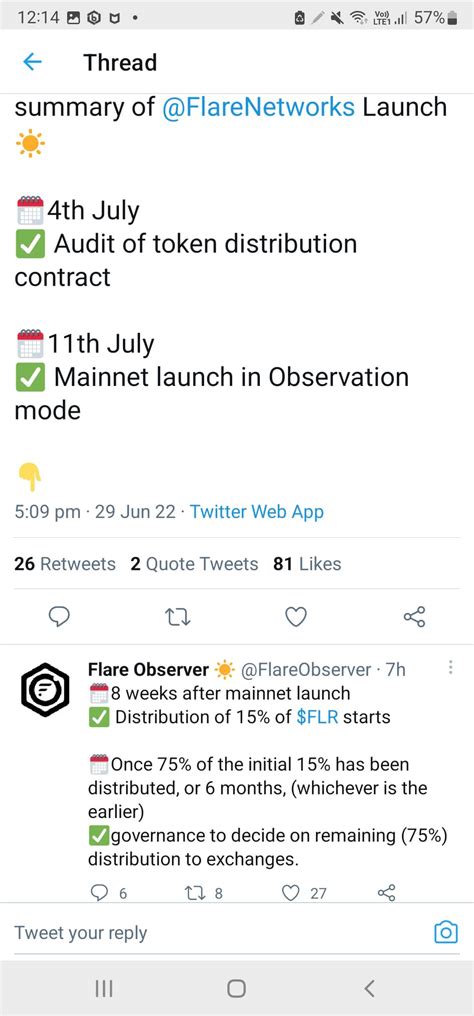 Flare Token Distribution Conspiracy Daily Update