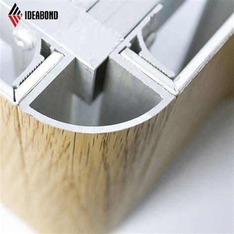 Ideabond A2 Fireproof Wood Texture Aluminum Composite Panels Fireproof Building Material Facad