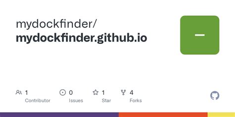 Mydockfinder Github Io Index En Html At Main Mydockfinder Mydockfinder Github Io GitHub