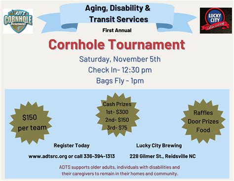 Cornhole Tournament Fundraiser