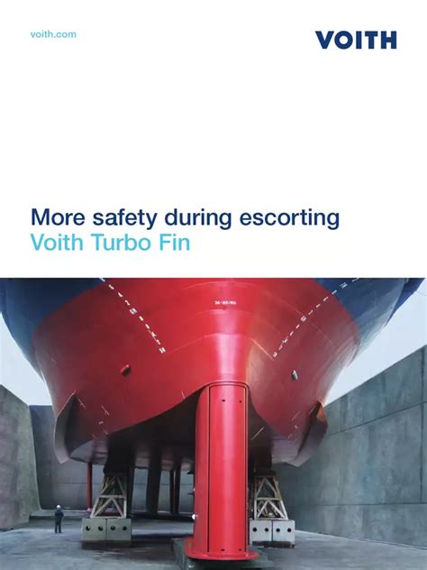 More Safety And Steering Power While Escorting Voith Turbo Fin Voith