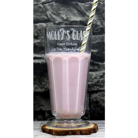 Milkshake Glasses Etsy