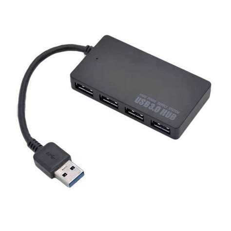 Usb Extension 4 Port Hub 3 0 Cable Electric Power Supply 4 Way Adapter