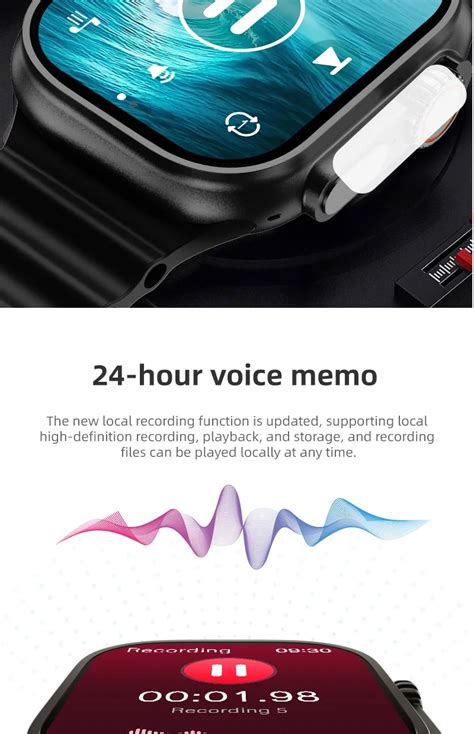 Hw Ultra Chat Gpt Smart Watch Inch Amoled Screen G Rom Nfc Ip Reloj Inteligente