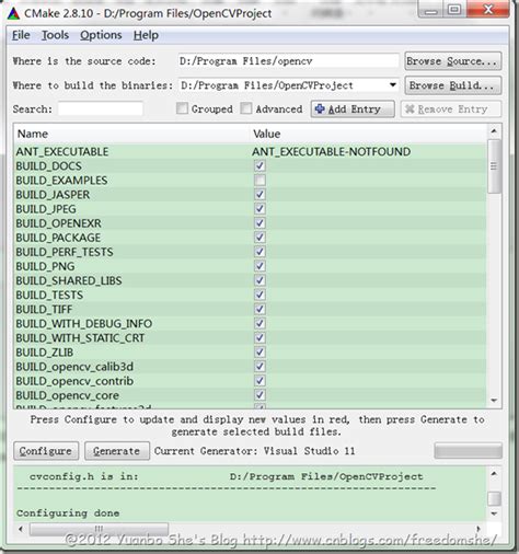 Win X Vs Opencv Cmake Tbb Opencv Freedomshe