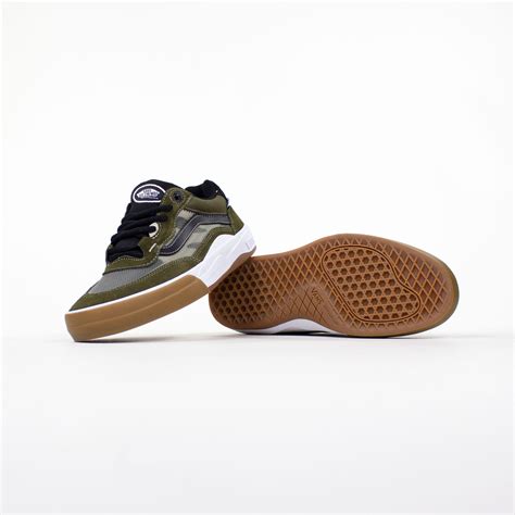 Vans Wayvee Skate Shoes Dark Olive Exclusive At Remix Remix Casuals