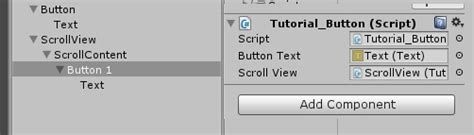 Greg And A Duck Unity UI Dynamic Buttons And Scroll View