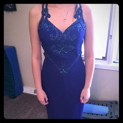 Dresses Vintage Royal Blue Prom Dress Poshmark