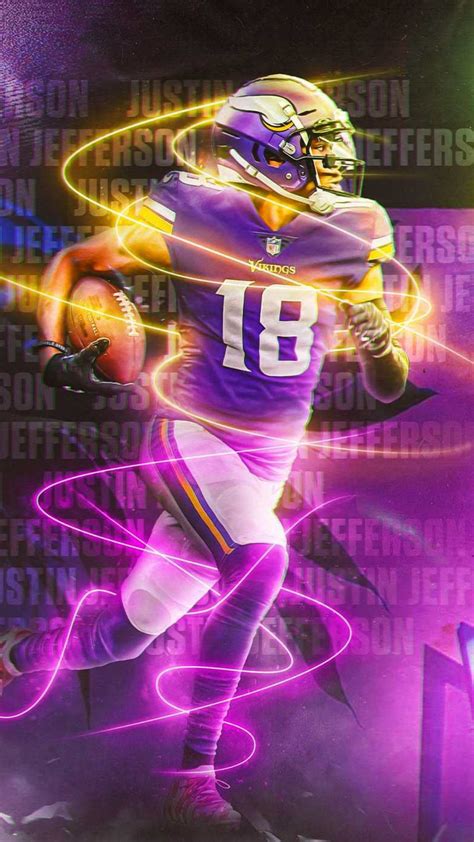 Background Justin Jefferson Wallpaper EnWallpaper