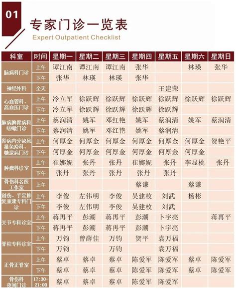 【便民信息】益阳市第一中医医院门诊、国医馆坐诊信息（2024年11月4日~11月10日）