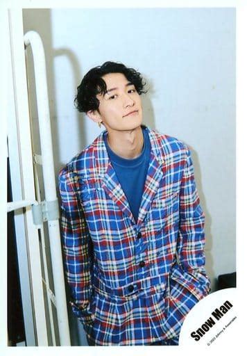 駿河屋 Snow Man岩本照上半身snow Man 「ポートレートシリーズ」オリジナルフォト公式生写真（男性生写真）