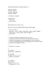 SYSC 2006 A Fall 2014 Solutions Docx SYSC 2006 A Fall 2014 Midterm Solutions Include