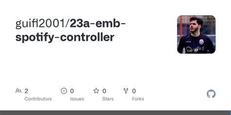 Github Guifl200123a Emb Spotify Controller