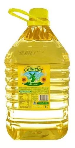 Aceite Cañuelas Girasol Botella 5 Litros