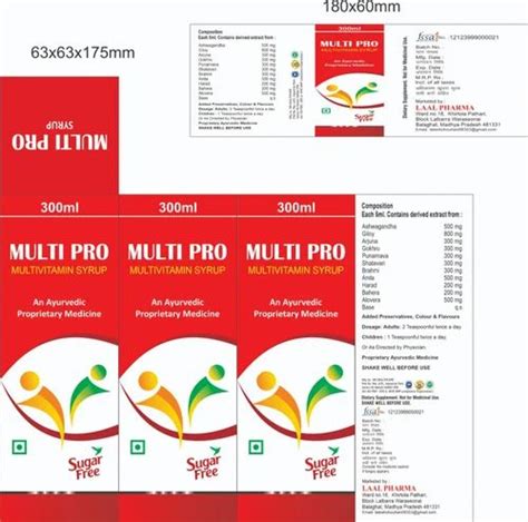 Multi Pro Syp For Clinical 10 Ml At Rs 170 Bottle In Garra Id
