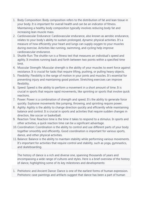 Gr 12 Hope Reviewer 2 Pdf Dances Flexibility Anatomy