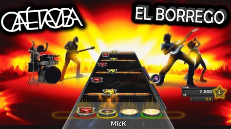 El Borrego Café Tacvba Batería Experto Clone Hero Youtube