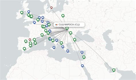 Direct Non Stop Flights From Cluj Napoca Cluj CLJ FlightsFrom