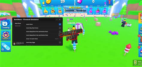 firework simulator script auto farm auto buy next zone and more