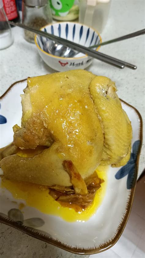 【懒人电饭锅盐焗鸡的做法步骤图，怎么做好吃】夏日里的龟苓膏下厨房