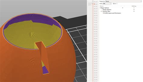 Making Hole Into Object With Zero Infill In Prusa Slicer PrusaSlicer