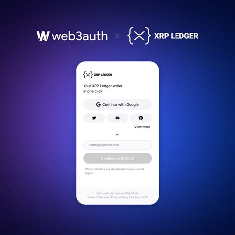 Xrp Ledger And Web3auth Launch 30 Second Onboarding With New Mpc Wallet