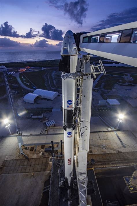 Nasa Y Spacex Listos Para El Lanzamiento De Su Primera Misión Espacial
