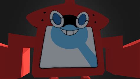 Rotom Dex 3d Model By Deo3560 [b0f7a48] Sketchfab