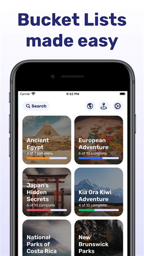 Söka Bucket Lists Made Easy Para Iphone Descargar