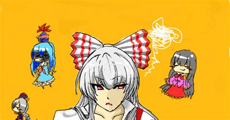 Pixivチャット 【絵チャ】東方 もこたん 04 零華ゆっくりと再稼動のイラスト Pixiv