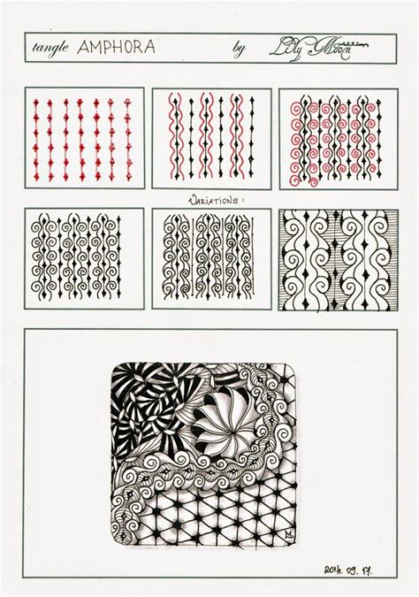 Create Beautiful Tangle Patterns With Lilys Amphora