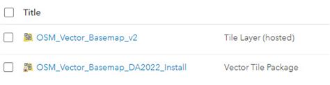 Set Up Osm Vector Basemaps New User—arcgis Data Appliance Documentation