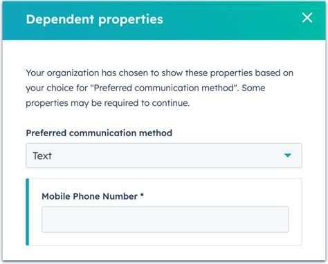 Set Up Conditional Logic For Enumeration Properties