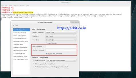 Automated OS Installation Using Kickstart Method Linux RHEL7 ARKIT
