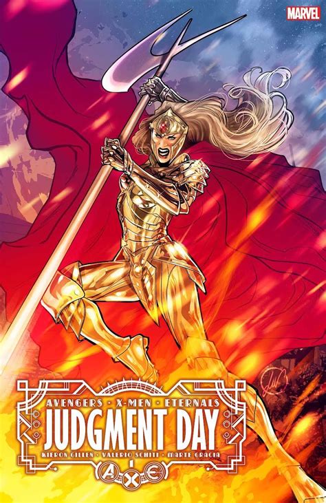 Thena A X E Judgment Day Variant Covers Art By Lucas Werneck