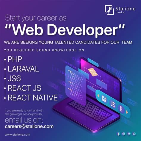Skill Forz On Linkedin Php Laravel Js6 Reactjs Reactnative Webdesign Itandsoftware Itjobs