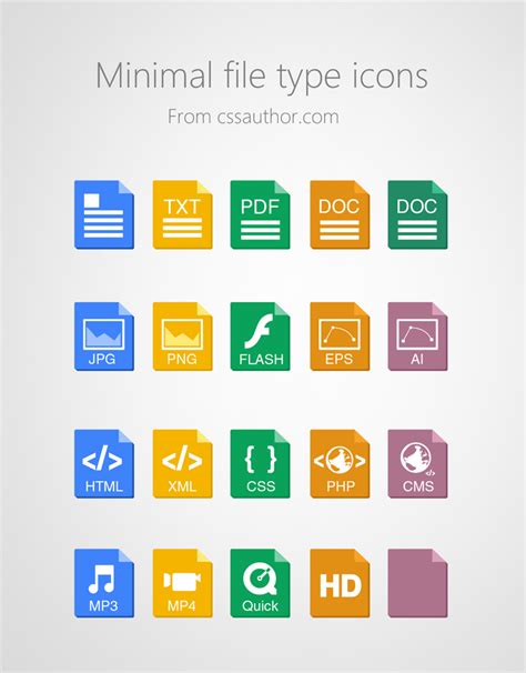 10 file extension icons images icons file types documents icons file images