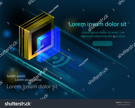 big data deep learning server digital stock vector royalty free