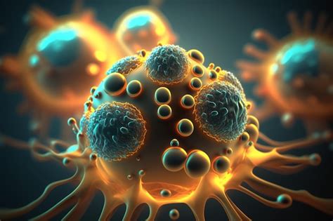 Oncología Células Cancerosas Tratamiento De Quimioterapia Para Tumores