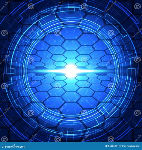 Vector Digital Technology Concept Abstract Background Stock Vector Illustration Of Laser